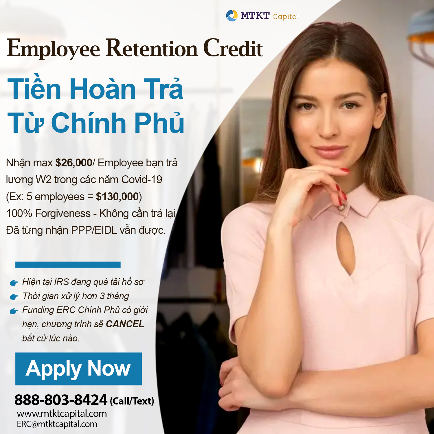 Apply Now Weekly ERC – MTKT Capital Business Funding